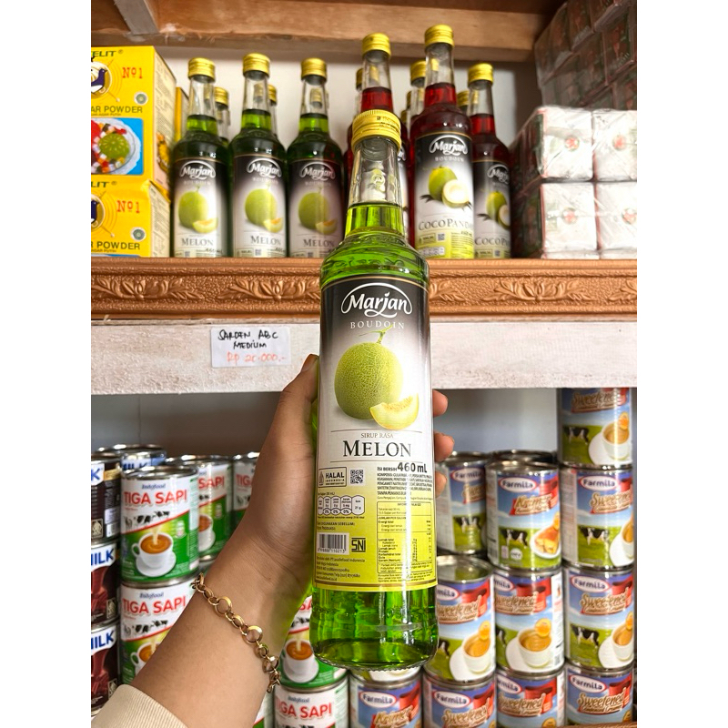 Jual Sirup Marjan Melon 460ml | Shopee Indonesia