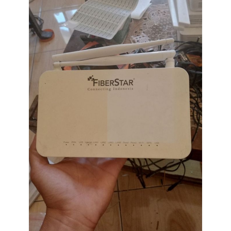 Jual ZTE F609 V3 + adaptor Port biru | Shopee Indonesia