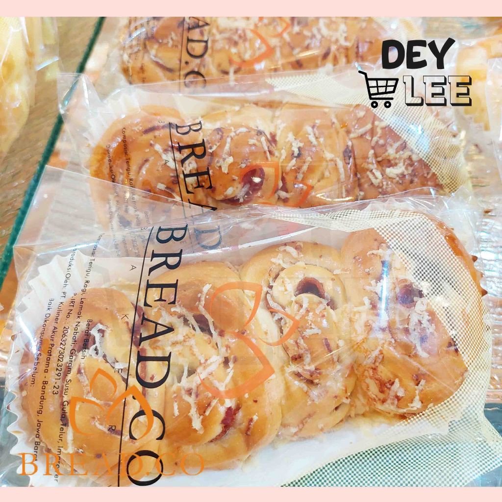 Jual BREADCO Roti Smoked Beef Cheese Satuan Bandung | Shopee Indonesia