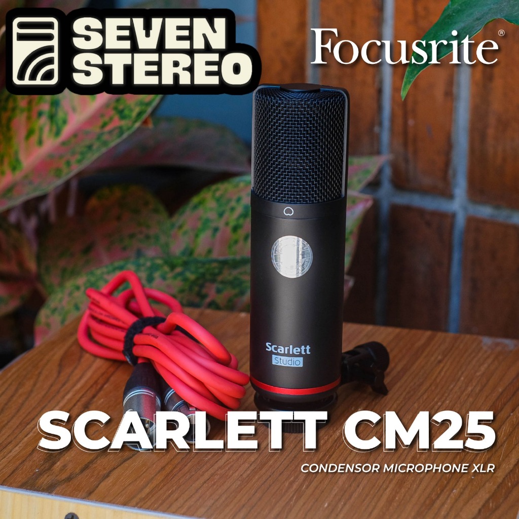 Jual FOCUSRITE SCARLETT STUDIO CM25 3rd CM 25 MK3 MKIII MIC CONDENSER ...