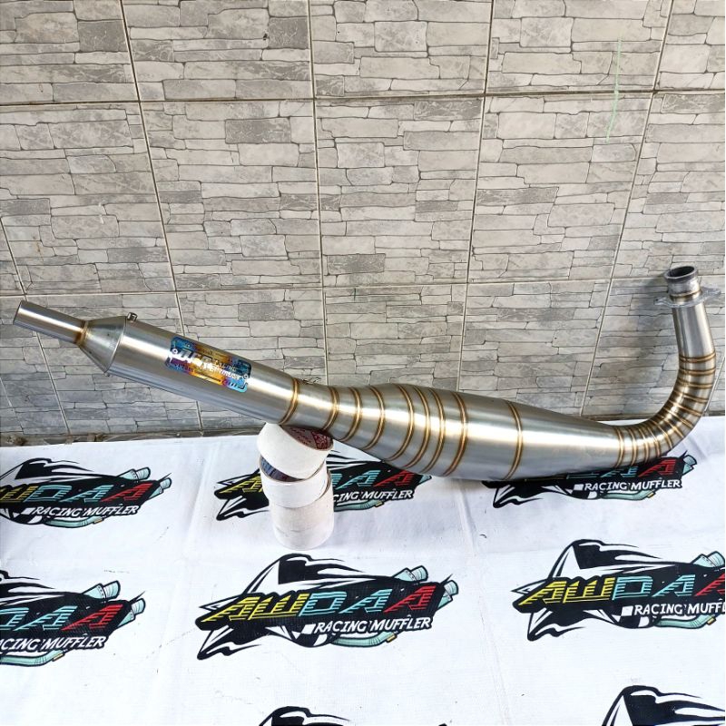 Jual Knalpot RX KING Kolong DFR original Stainless RXking motor 2tak ...