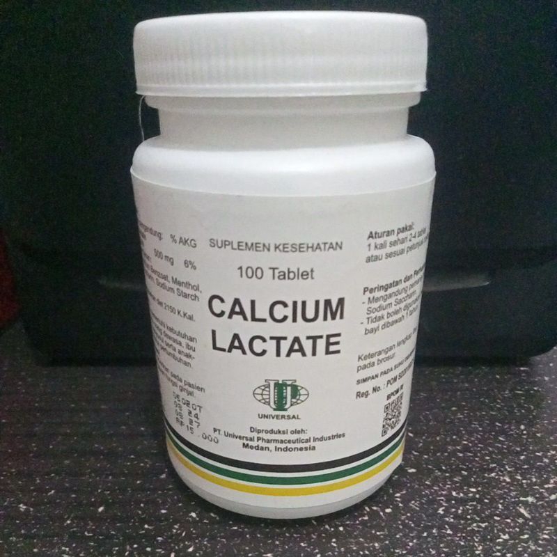 Jual Calcium Lactate Tablet Terlengkap & Harga Terbaru Juni 2026 ...