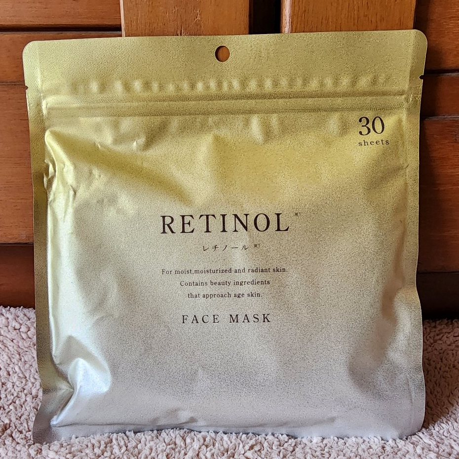 Jual Face Mask Retinol - 30 sheets (original Jepang) | Shopee Indonesia