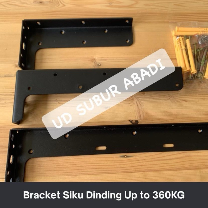 Jual Bracket Siku Dinding Ambalan Melayang Laci Lemari Rak 360KG ...