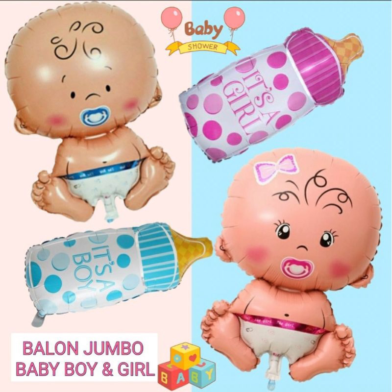 Jual Balon Foil Karakter Baby Shower | Shopee Indonesia
