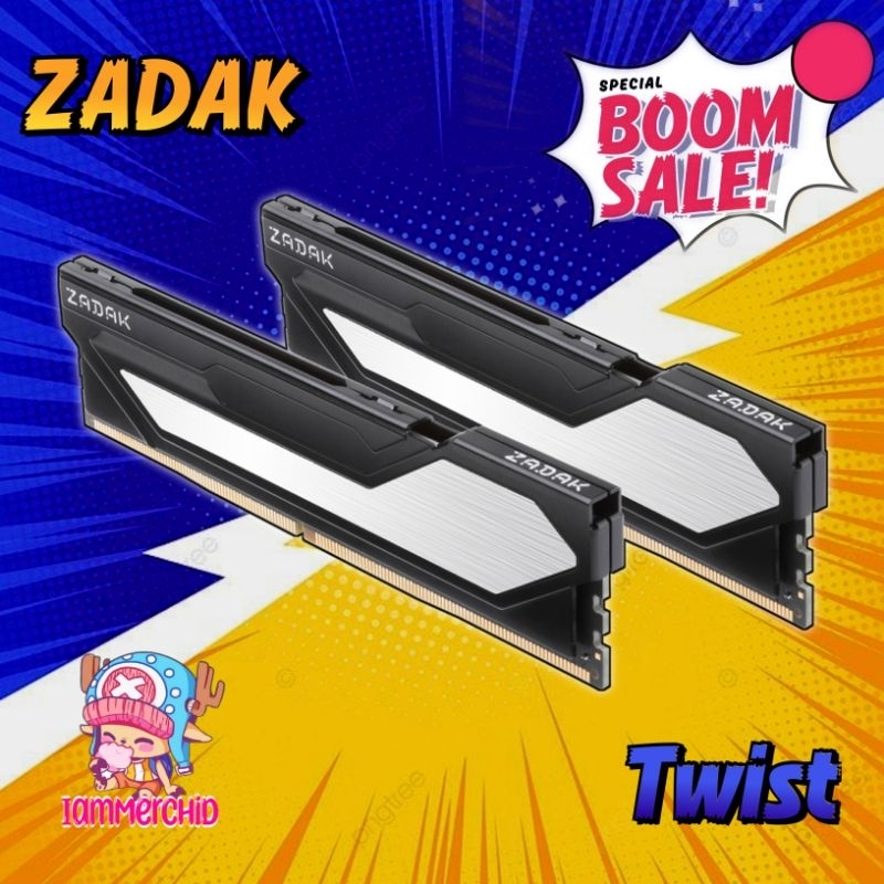 Jual Ram Zadak Twist 16GB (2x8) DDR4 3200Mhz | Shopee Indonesia
