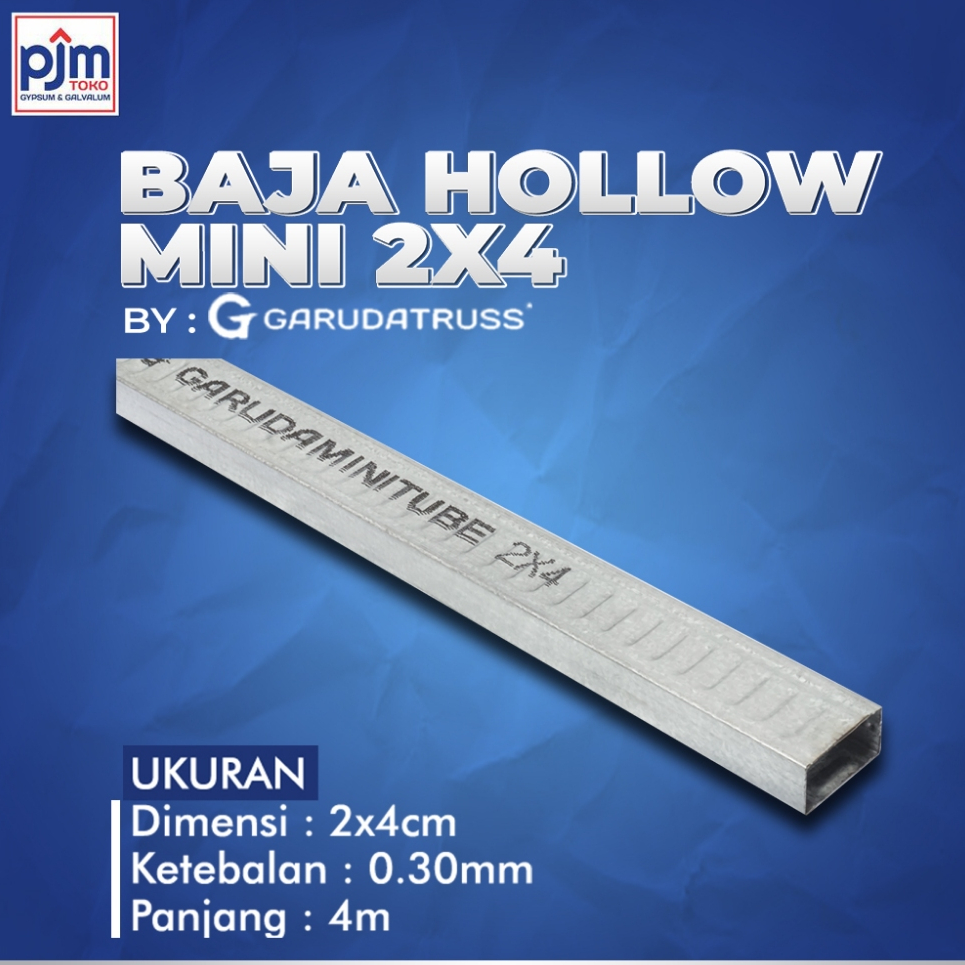Jual HOLLOW GARUDA MINI 2X4 0,3 / 0,30 / VARIAN HOLO / RANGKA HOLLOW ...