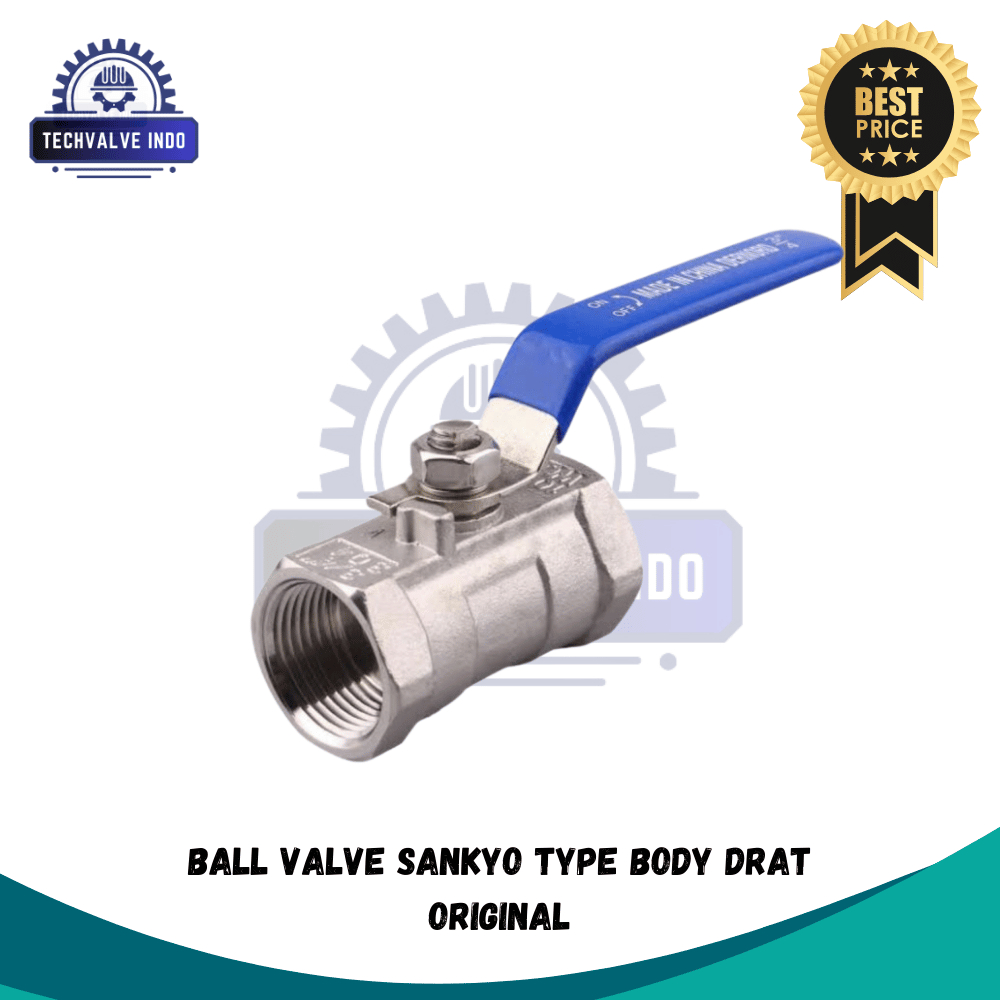 Jual STOP KRAN / BALL VALVE SANKYO 1/2" INCH TYPE BODY DRAT ORIGINAL | Shopee Indonesia