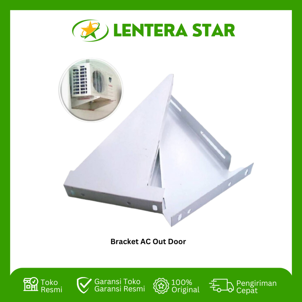 Jual Bracket AC Out Door TEBAL 1 MM Braket (1/2pk-1pk) ( 0,5pk-1pk ...