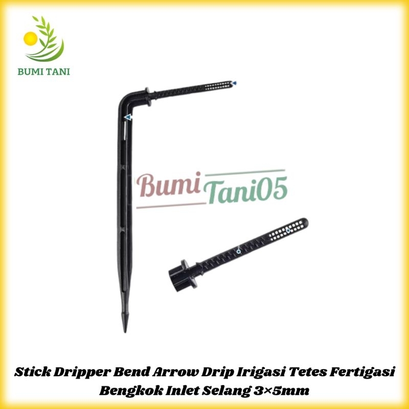 Jual Stick Dripper Bend Arrow-Stick Drip Bengkok Hidroponik Irigasi ...