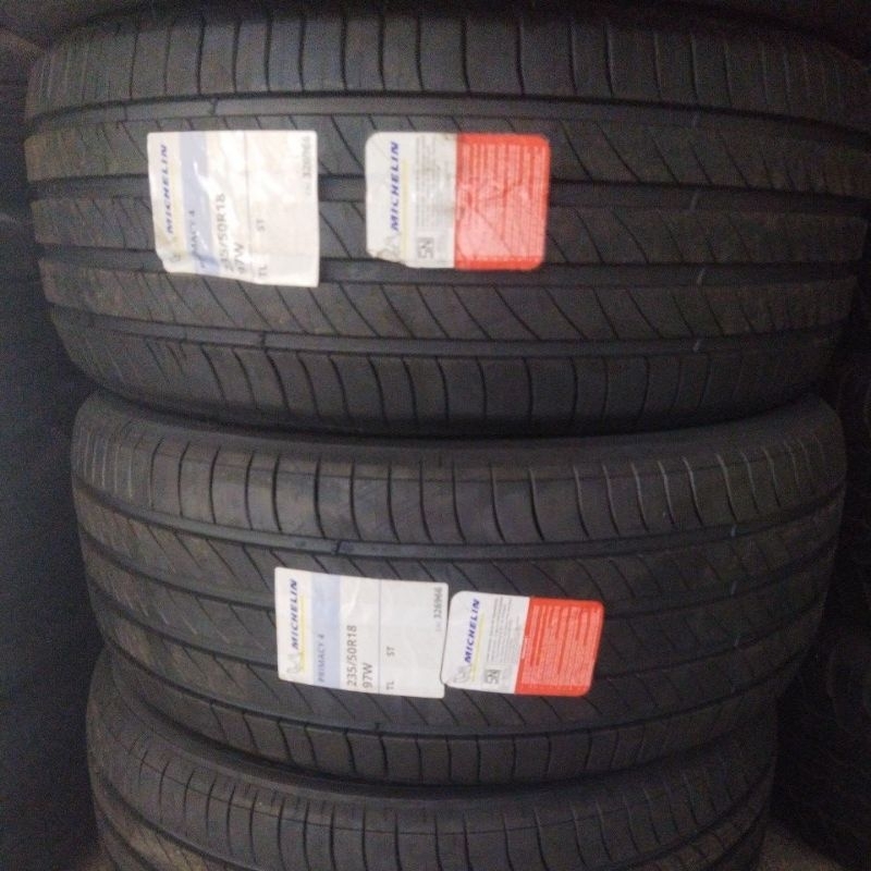 Jual ban 235/50 R18 michelin primacy 4 (baru) | Shopee Indonesia