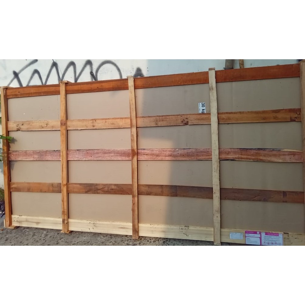 Jual PALET Packing Box Kotak Kayu Tidur Untuk Pengiriman HPL UV BOARD ...