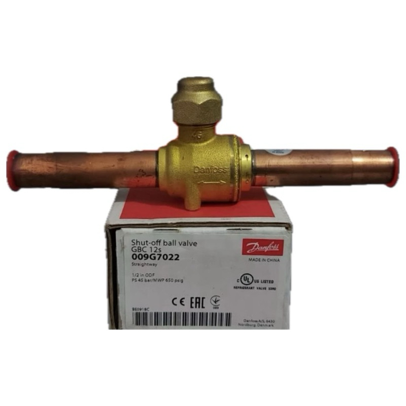 Jual BALL VALVE DANFOSS 1/2 INCH GBC 12S | SHUT OFF BALL VALVE DANFOSS ...