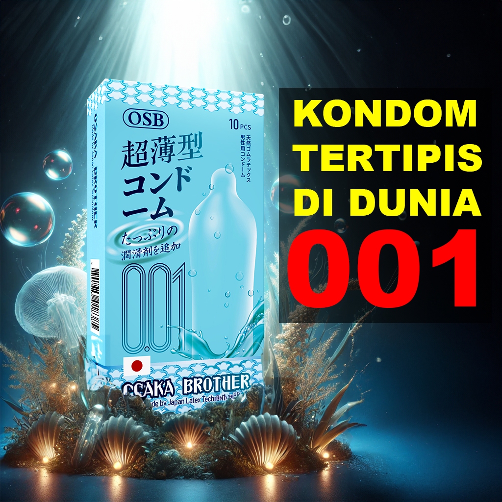 Jual Kondom Super Tipis 001 - Condom Ultrahin Japan OSB OSAKA BROTHER | Shopee Indonesia