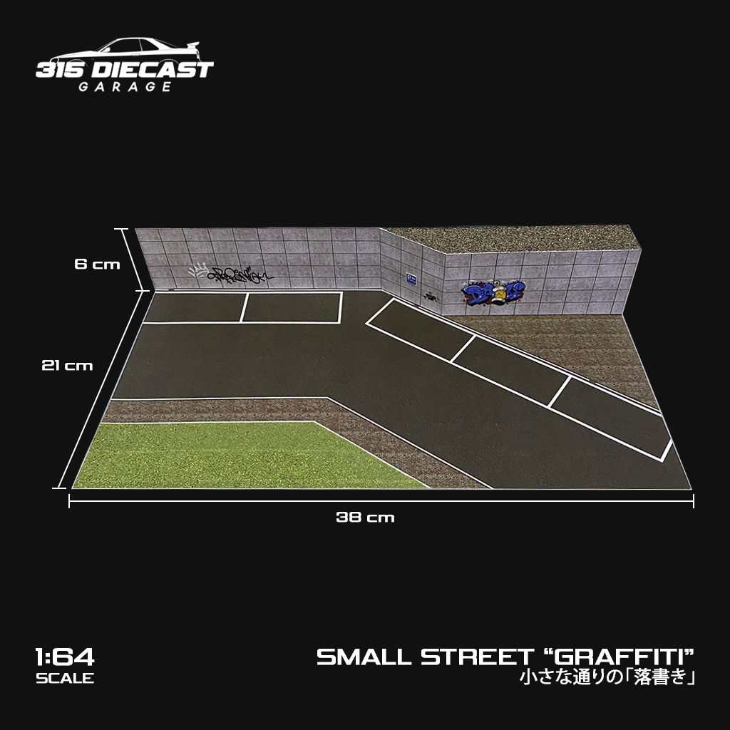 Jual Papercraft Diorama Small Street “Graffiti” | Shopee Indonesia