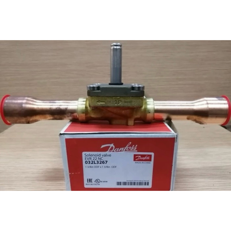 Jual SOLENOID VALVE DANFOSS EVR 22 NC | SOLENOID VALVE DANFOSS 1 3/8 ...