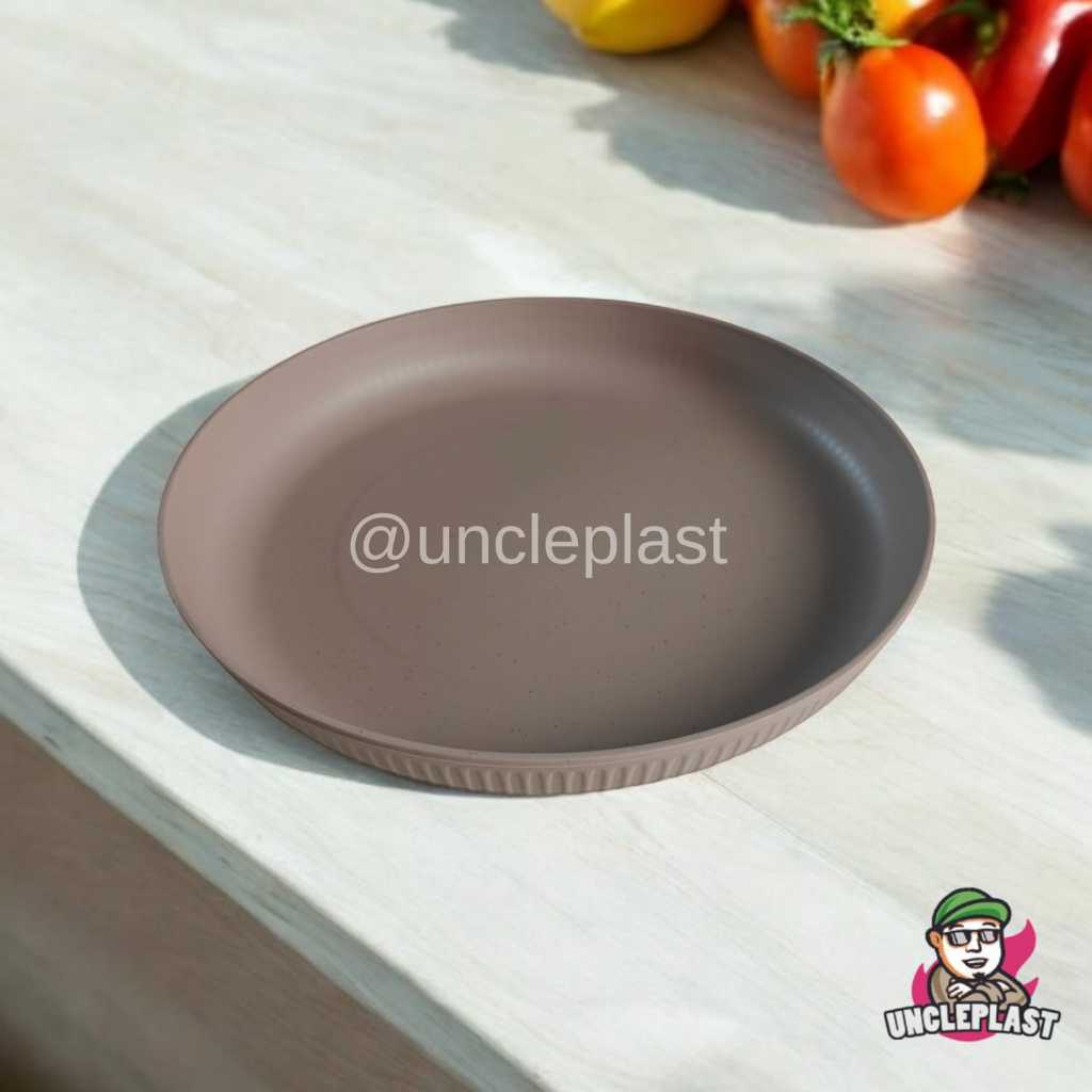 Jual Piring Makan Plastik Aesthetic Piring Nasi Indomie Piring BPA Food ...