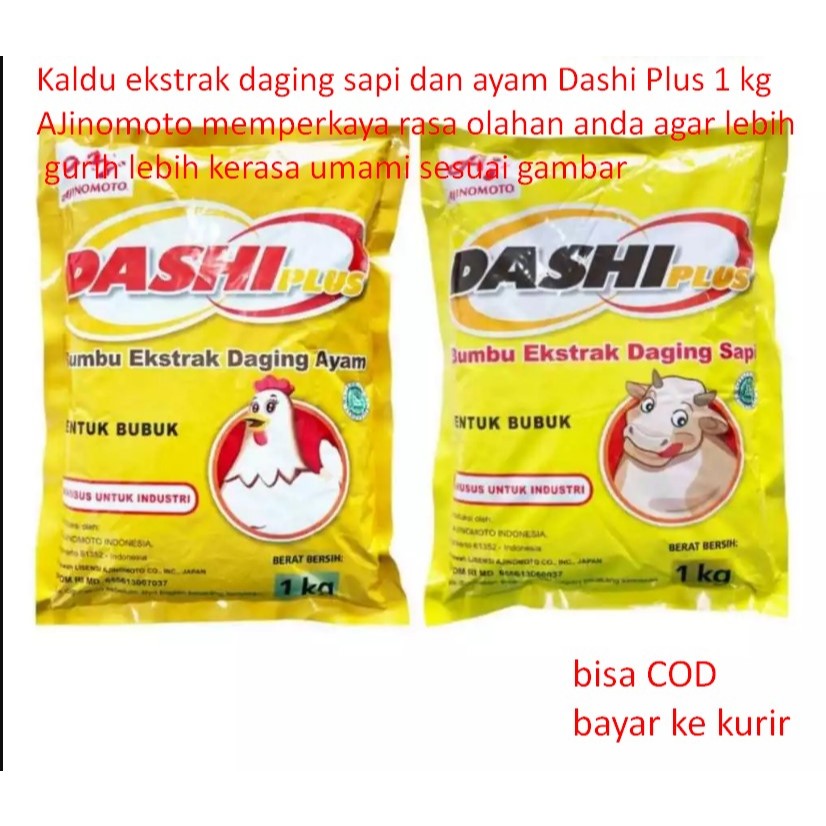 Jual Kaldu ekstrak daging sapi dan ayam Dashi Plus 1 kg AJinomoto ...