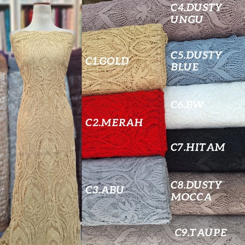 Jual prada lace 1 -lafemmetextile | Shopee Indonesia