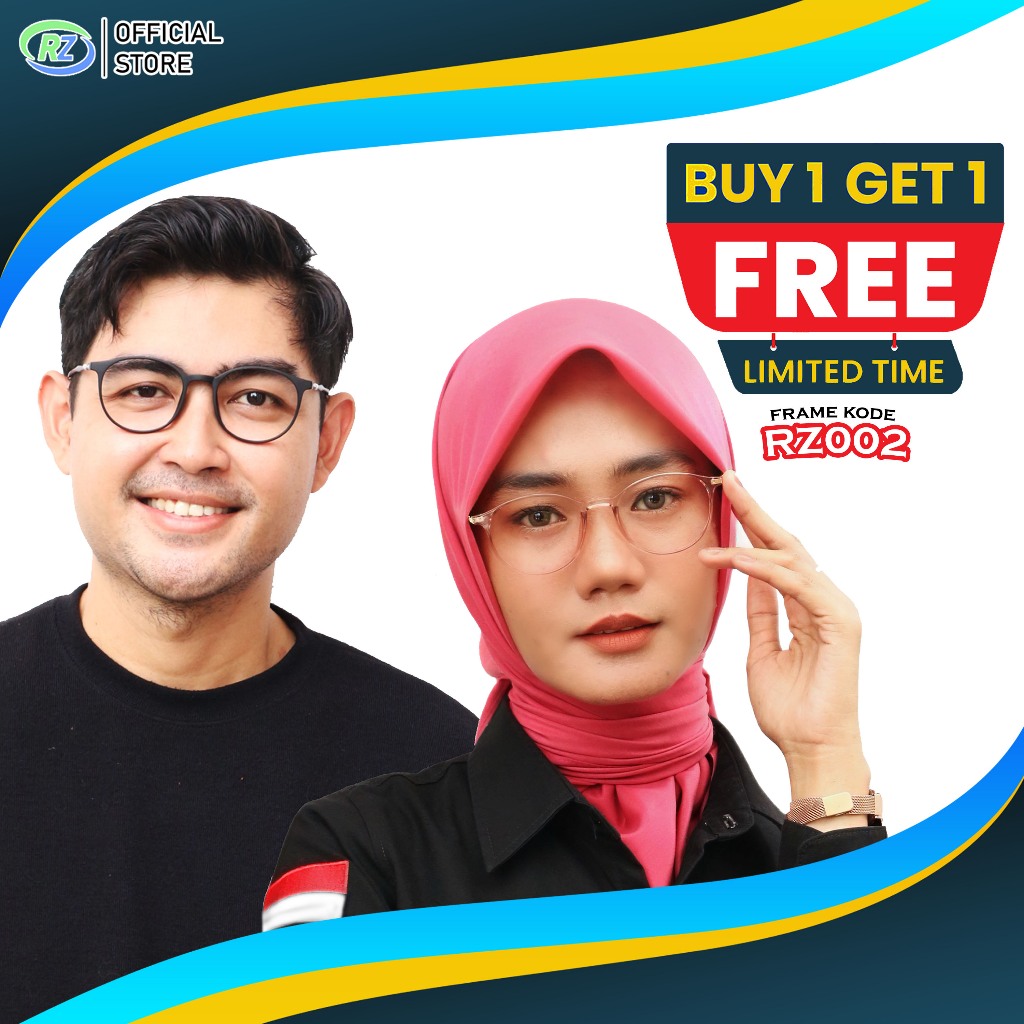 Jual [10.10] Kacamata Frame Bulat - Kode RZ002 | Shopee Indonesia