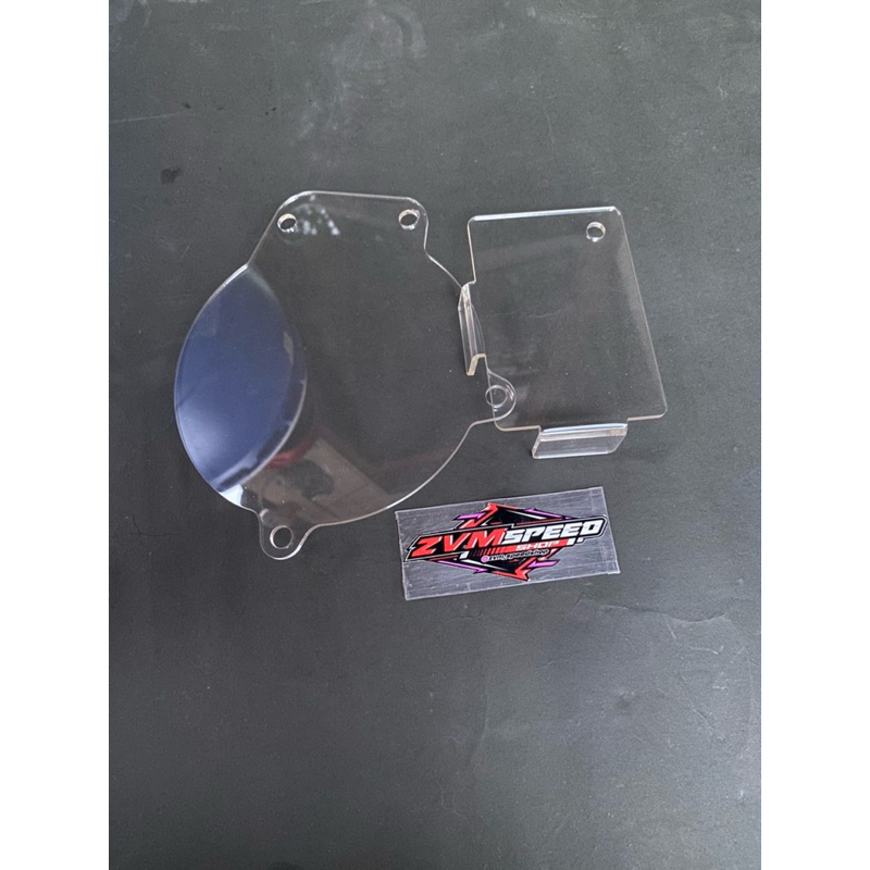 Jual Cover CVT Transparan Bening Akrilik Aerox Nmax Lexi | Shopee Indonesia