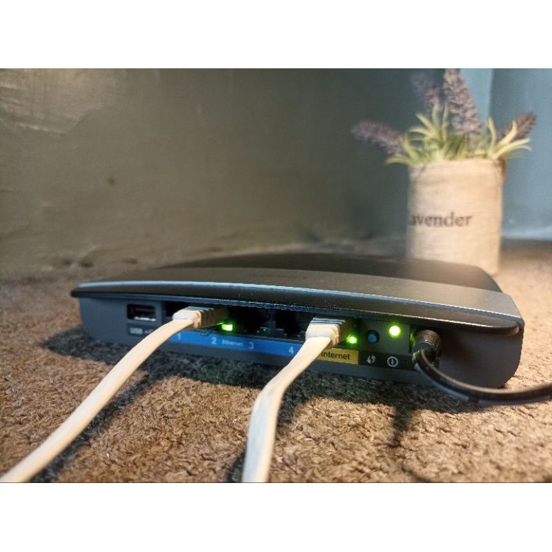 Jual Linksys by Cisco E2500 E 2500 N600 WiFi N Router Support Open WRT ...