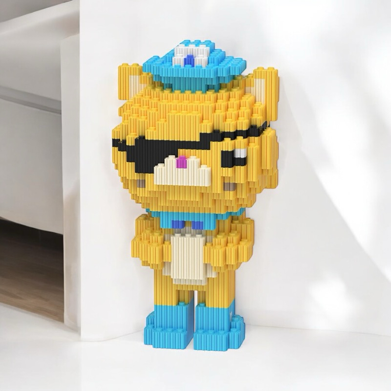 Jual Nano Block Kucing Bajak Laut 3D Model, Mainan Blok Susun Dekorasi ...