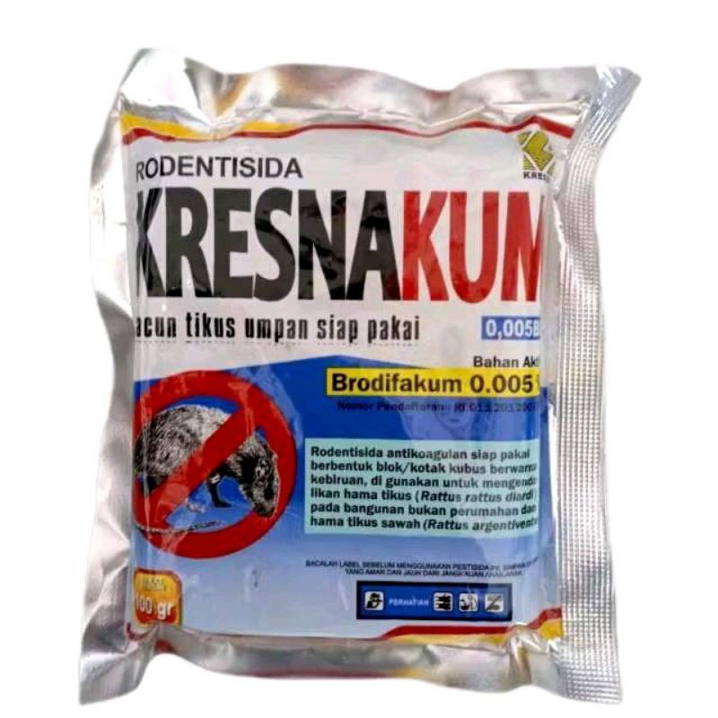 Jual KRESNAKUM 100 GRAM RODENTISIDA RACUN TIKUS UMPAN SIAP PAKAI ...