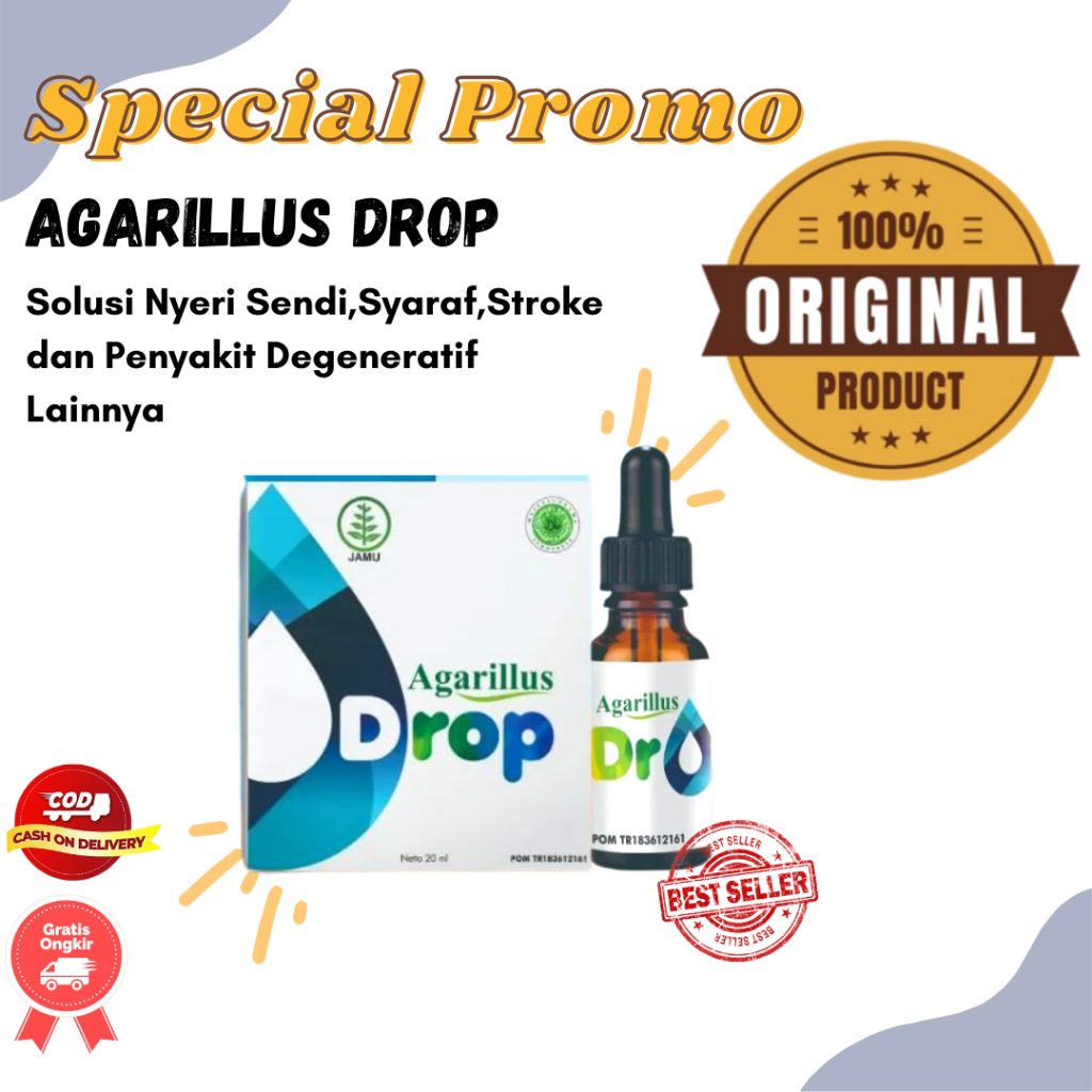 Jual PROMO HEMAT Agarillus Drop 100% Original | Mencegah Penuaan Dini ...