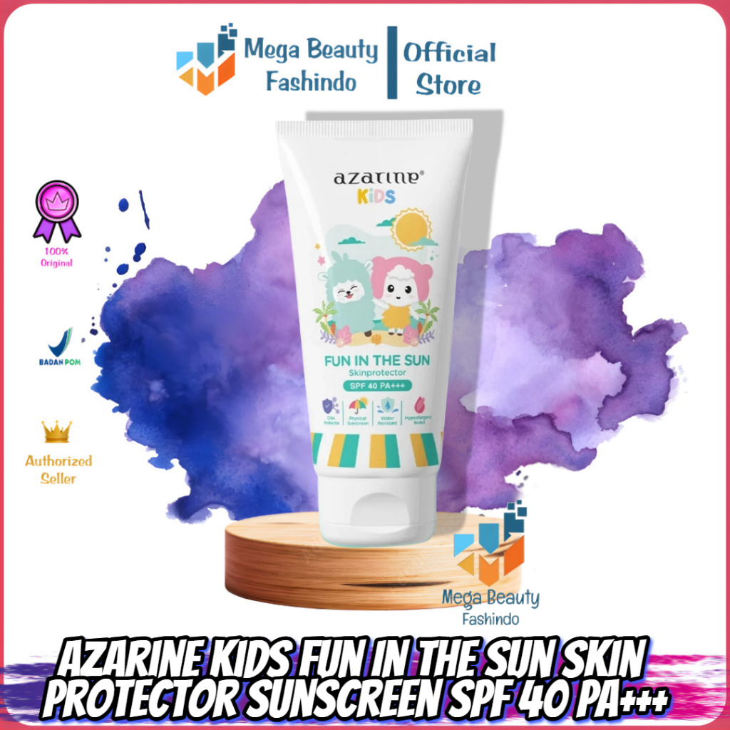 Jual Azarine Kids Fun In The Sun Skin Protector Sunscreen SPF 40 PA ...