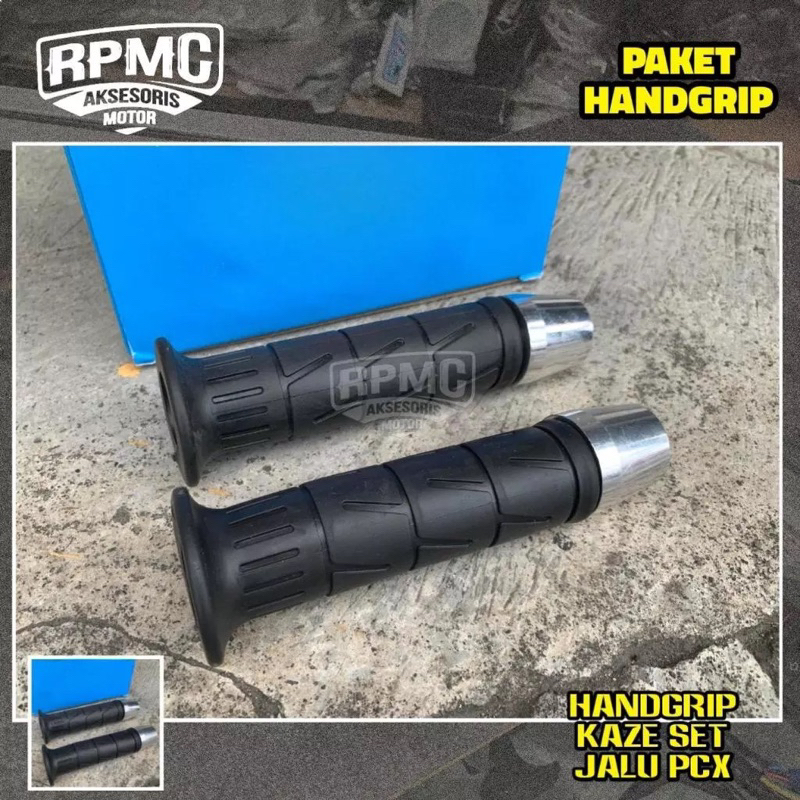 Jual JALU PCX BANDUL STANG STIR UNIVERSAL SET HANDGRIP KAZE CB GL ...