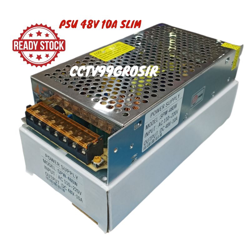 Jual Switching Power Supply PSU 48V 10A High Quality, 48 Volt 10 Ampere | Shopee Indonesia