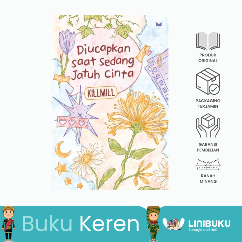 Jual Preorder Buku Diucapkan Saat Sedang Jatuh Cinta Karya KillMill - KBC | Shopee Indonesia
