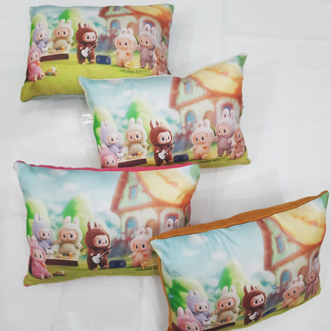 Jual Candra.collection BANTAL LABUBU printing 2 sisi viral hadiah murah ...