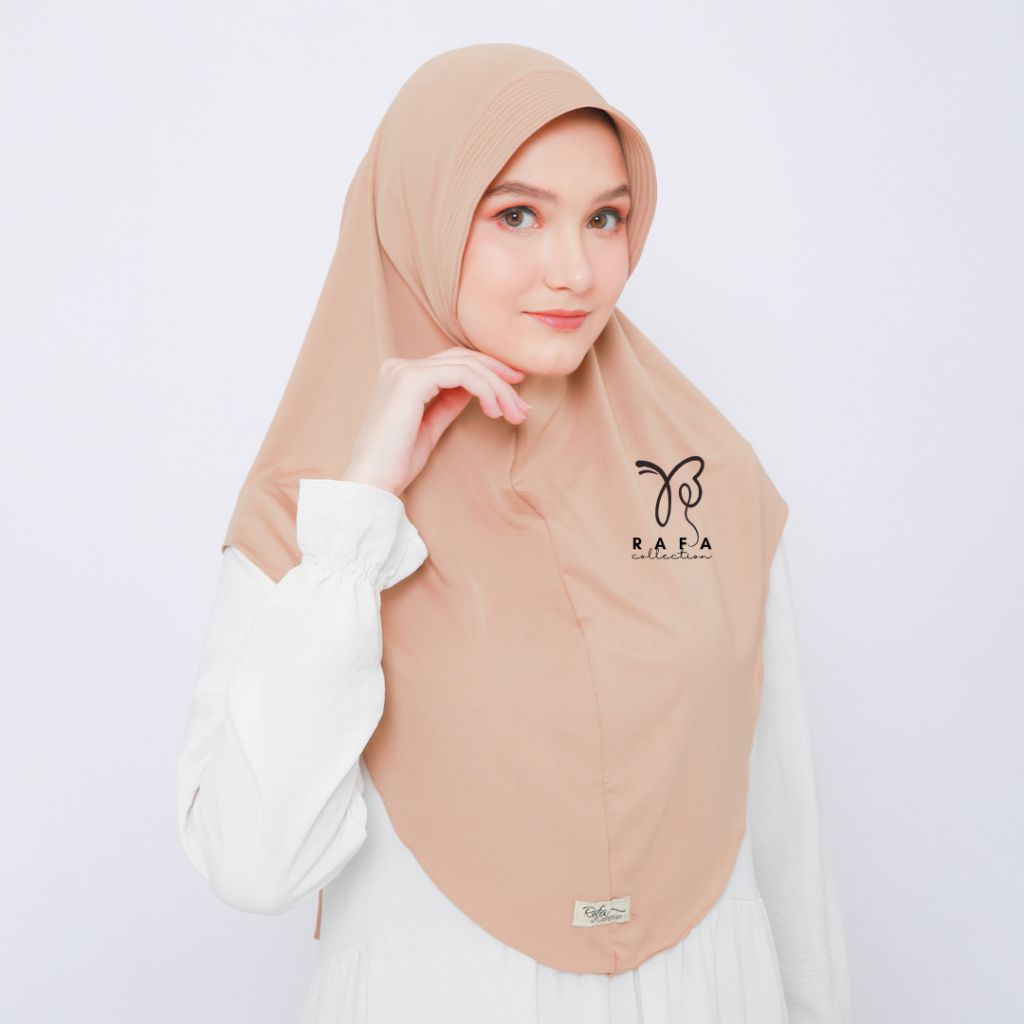 Jual Hijab Bergo Pinguin Jersey - Size L | Jilbab Instan Pinguin Oval | Kerudung Bergo Jersey ...