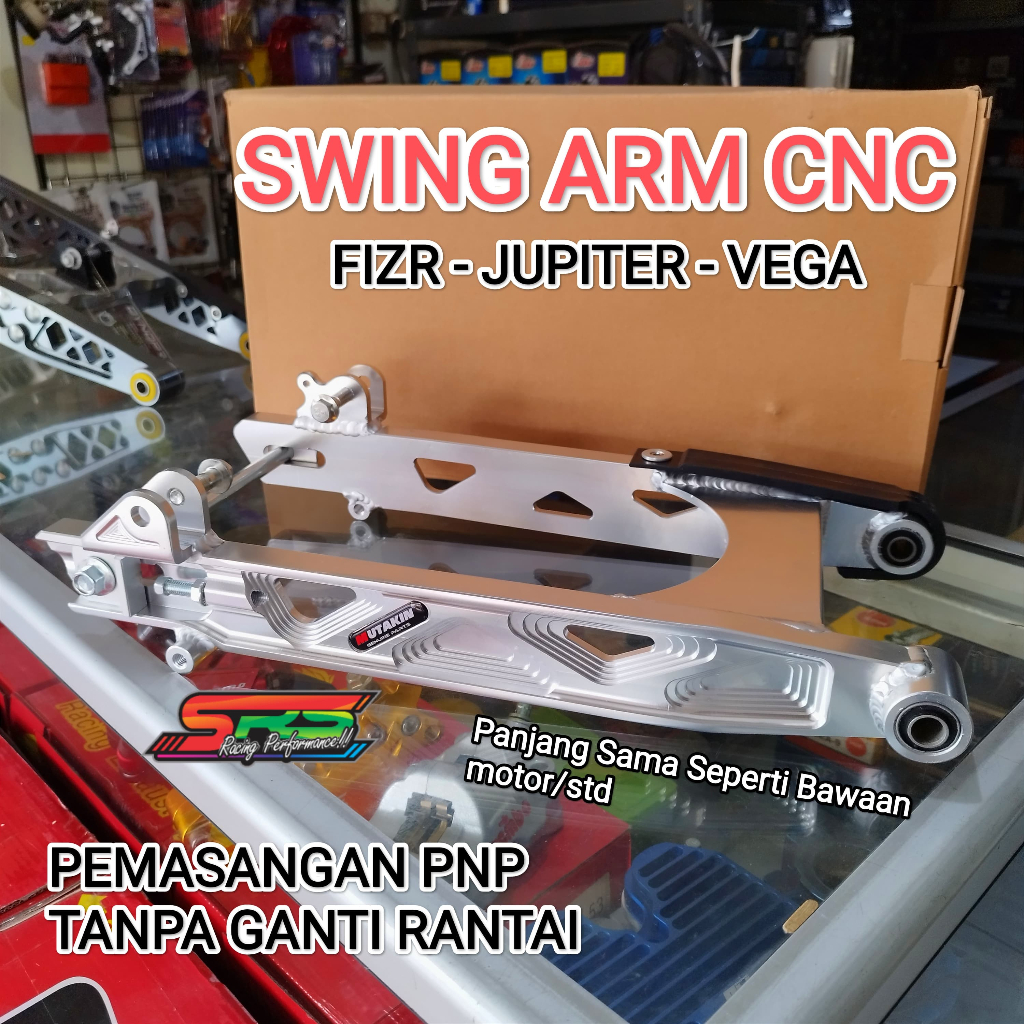 Jual Swing Arm CNC MUTAKIN Fizr Jupiter Vega PNP | Shopee Indonesia