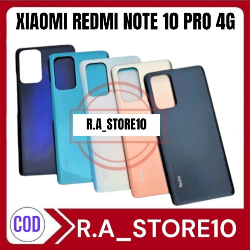 Jual Backdoor Backcover XIAOMI REDMI NOTE 10 PRO 4G BACK GLASS Tutup ...