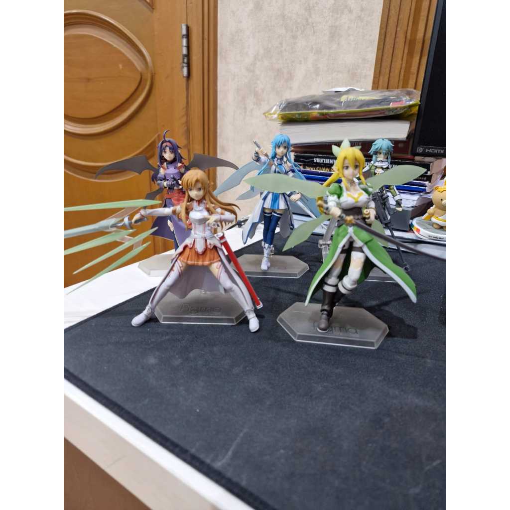Jual Sword Art Online Figma Asuna Yuuki Leafa Sinon Asuna ALO Version ...