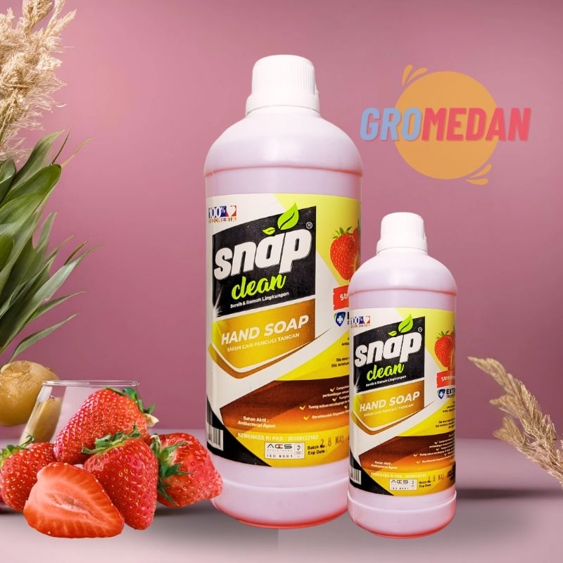 Jual Hand Soap SNAP CLEAN 1 Liter Sabun Cuci Tangan | Shopee Indonesia