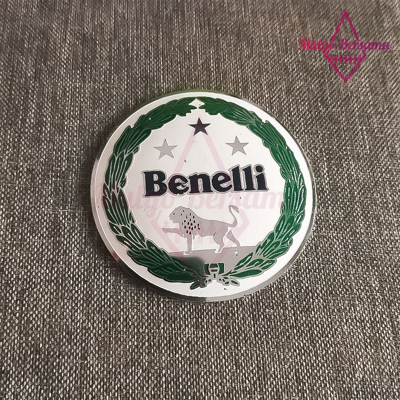 Jual Emblem Plat Motor Benelli Plat Stainless Komunitas Motor Logo ...