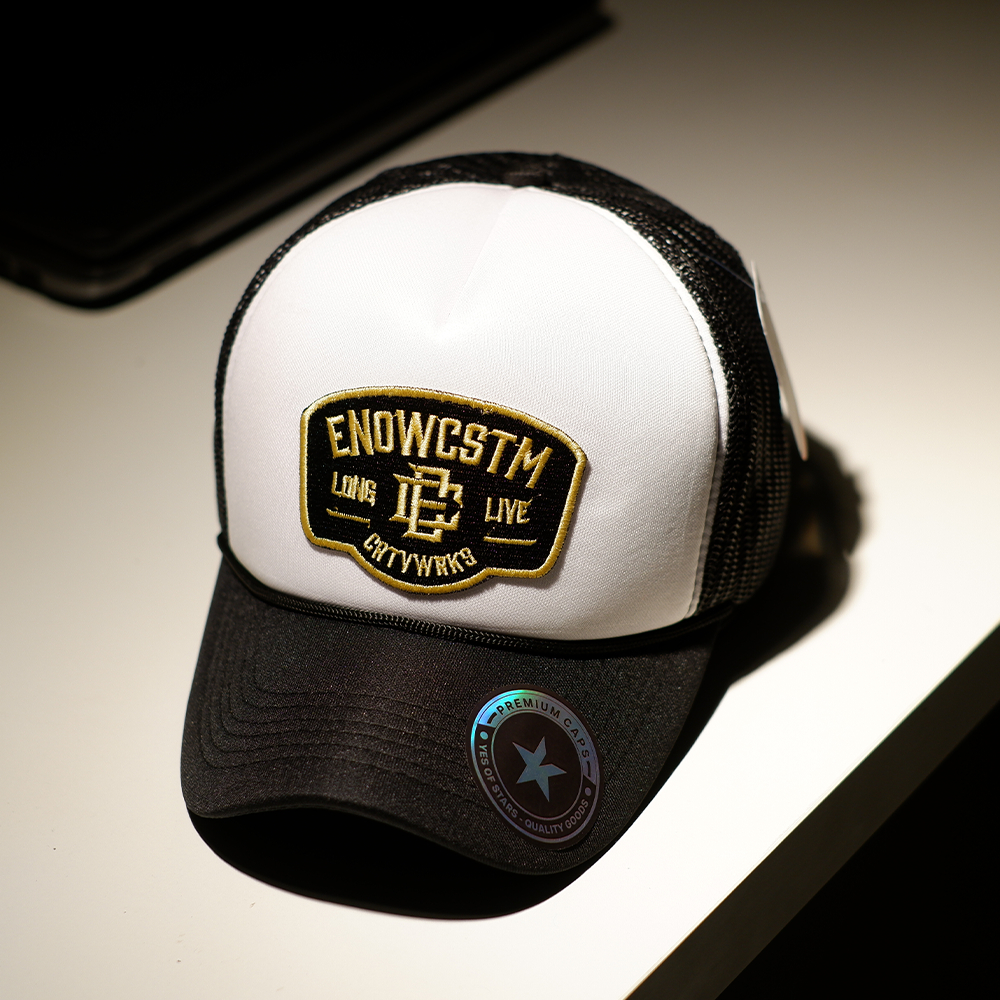 Jual ENOW Topi trucker / Jaring Premium / Bordir Emblem / Long Live E ...