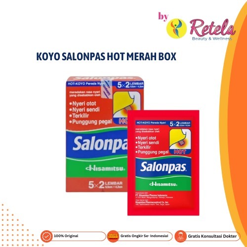 Jual KOYO SALONPAS HOT MERAH 1 BOX | Shopee Indonesia