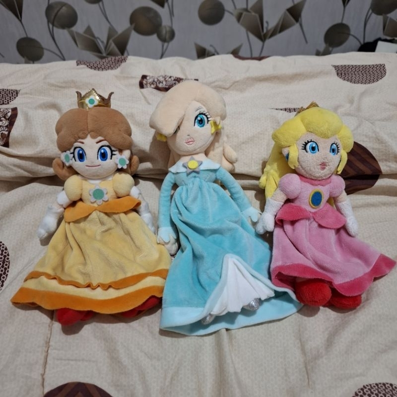 Jual BONEKA SUPER MARIO BROS PRINCESS PEACH ROSALINA DAISY ORIGINAL ...