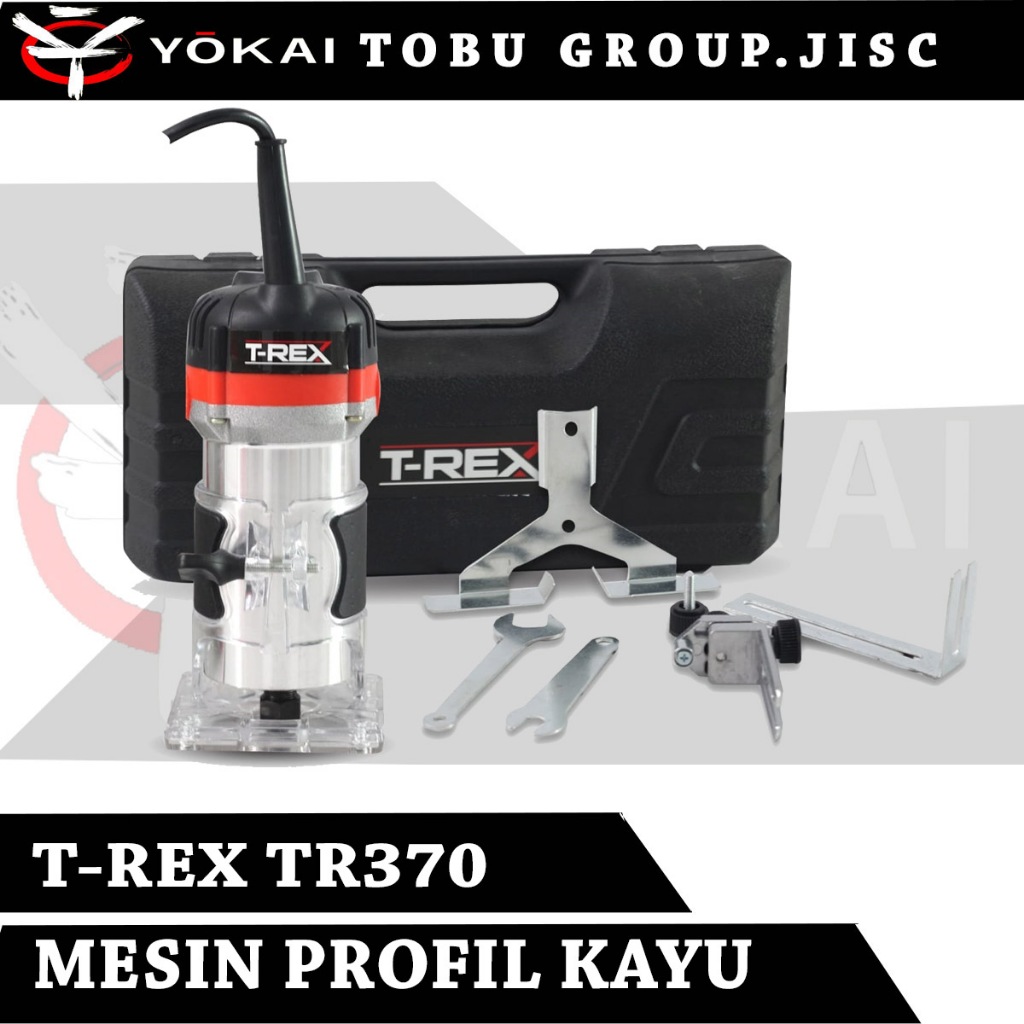 Jual Mesin Router Profil Kayu 6 Mm Full Tembaga TREX370 profil kayu ...