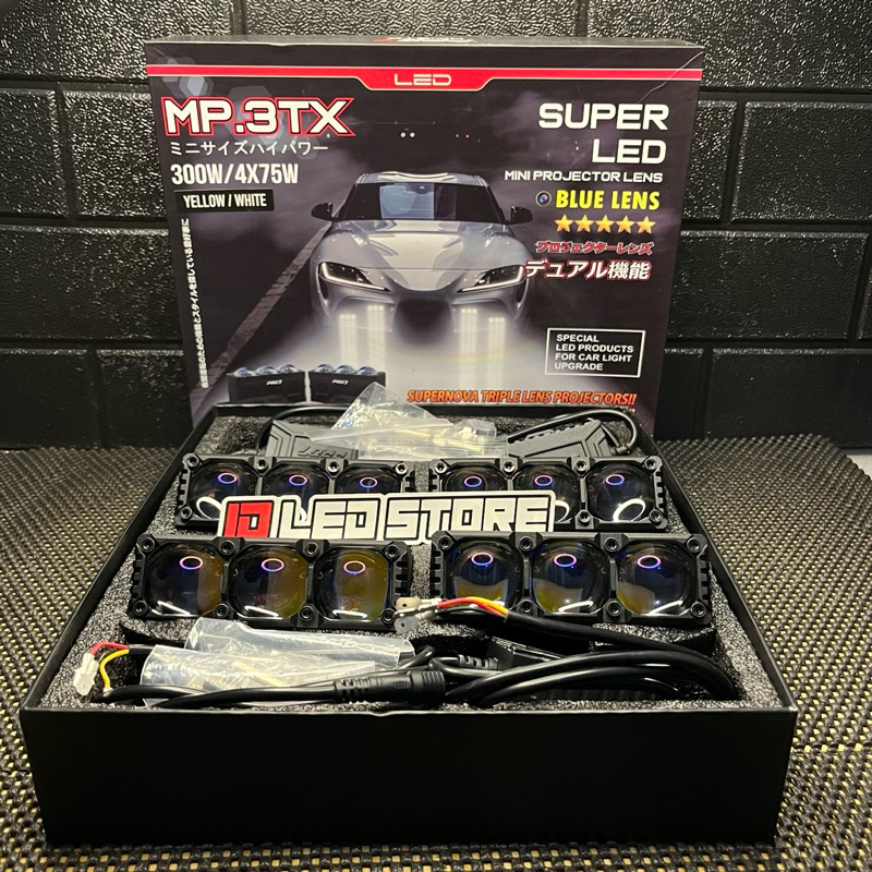 Jual PRO7 MP3TX MINI PROJIE TRIPLE LENS SUPENOVA MINI LENS PROJECTOR ...