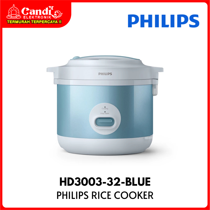 Jual PHILIPS Rice Cooker Penanak Nasi Kapasitas 1,8 Liter HD3003-32 ...