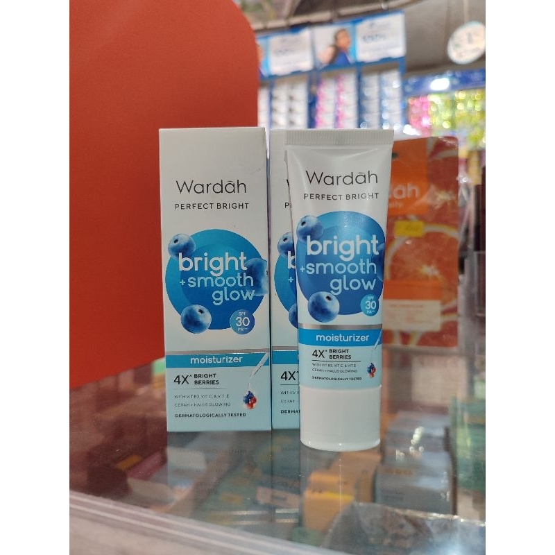 Jual WARDAH PERFECT BRIGHT + SMOOTH GLOW MOISTURIZER SPF 30 PA ...
