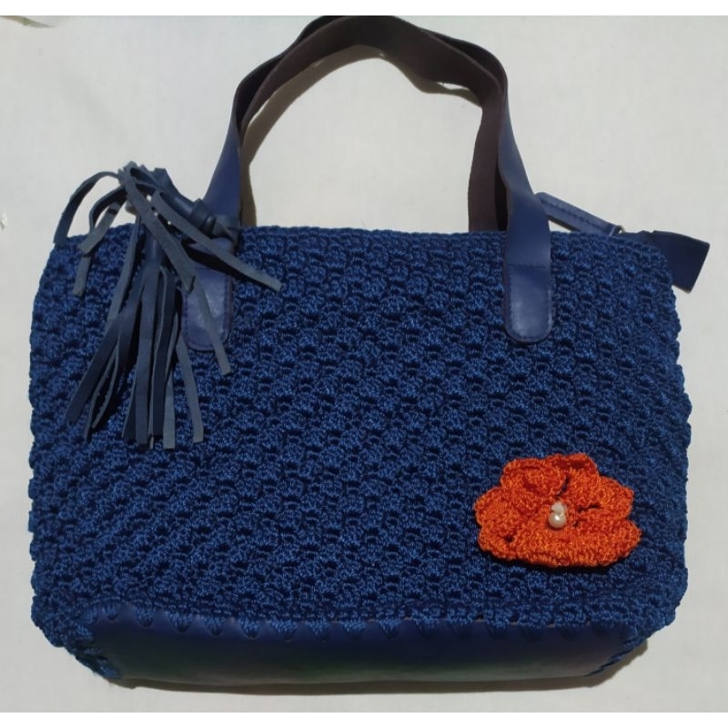 Jual Tas Rajutan Persegi Kustom | Shopee Indonesia