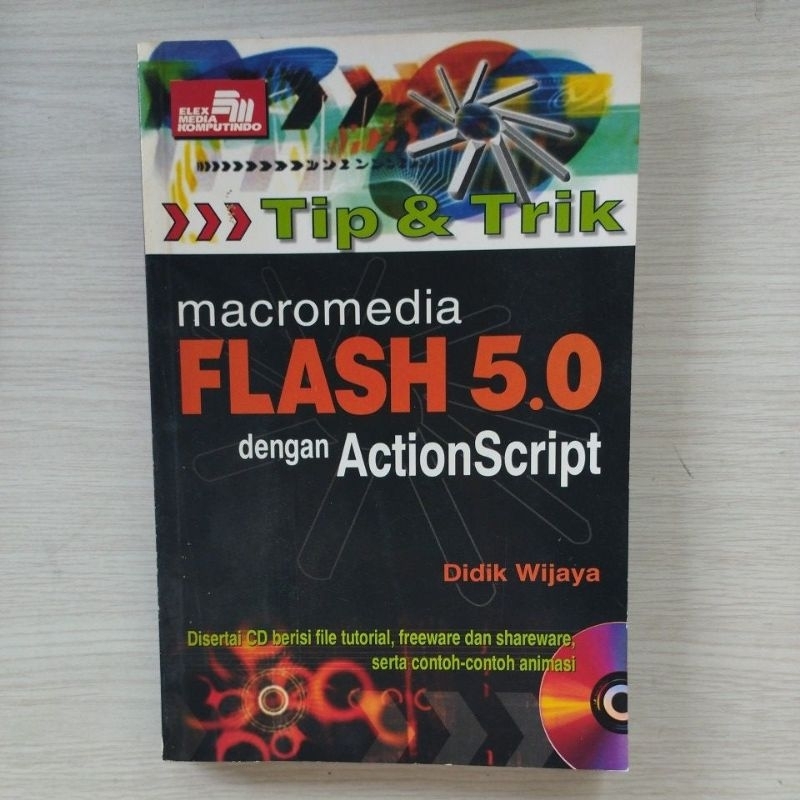 Jual Buku Aplikasi "Tip & Trik Macromedia FLASH 5.0 dengan Action Script" | Shopee Indonesia