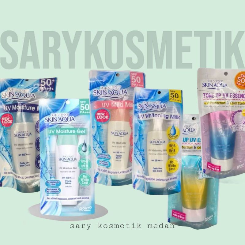 Jual CEK HARGA GROSIR - SKIN AQUA SUNSCREEN SPF 50 PA+++ TONE UP 40 ML ...